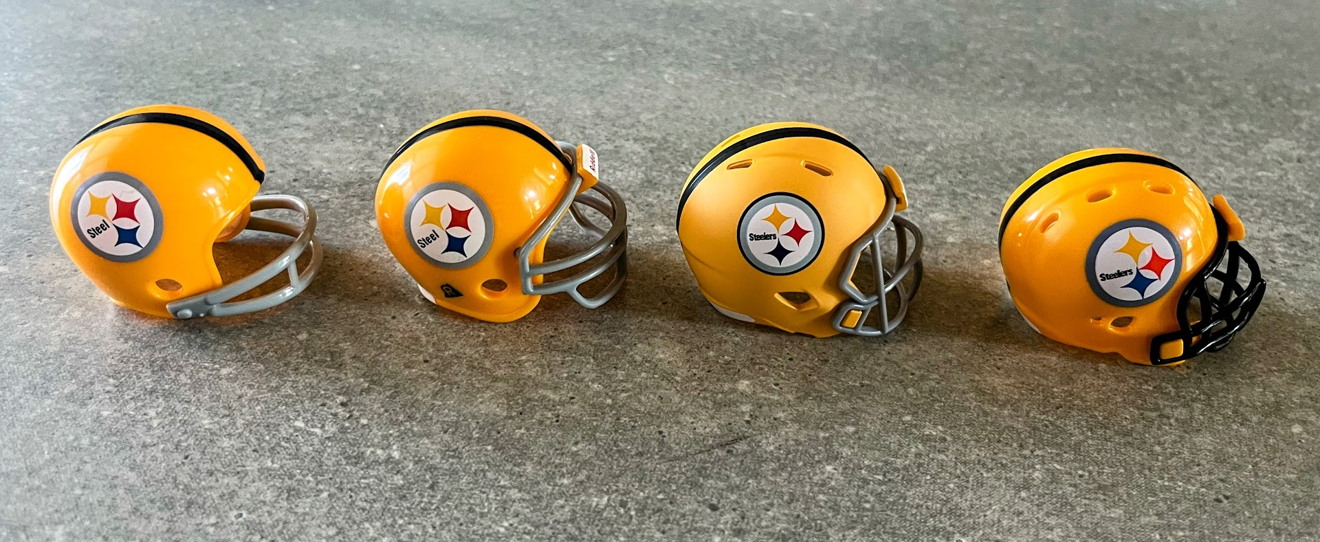 Steelers drop, pt. 2 – Riddell NFL Pocket Pro Helmets